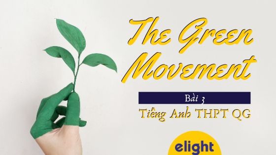 Từ vựng tiếng Anh lớp 12 - Unit 3: The green movement